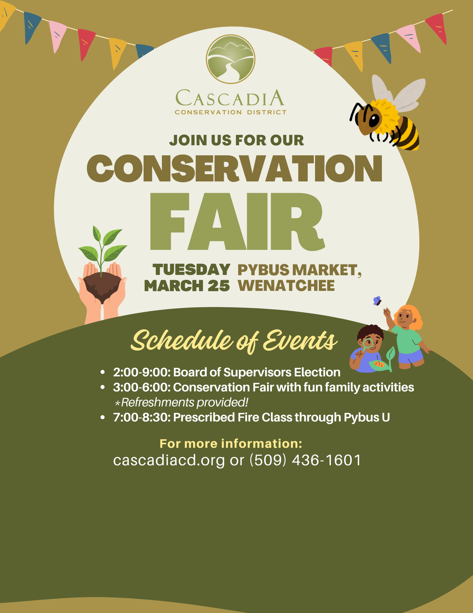 Join us for a Conservation Fair! – Cascadia Conservation District