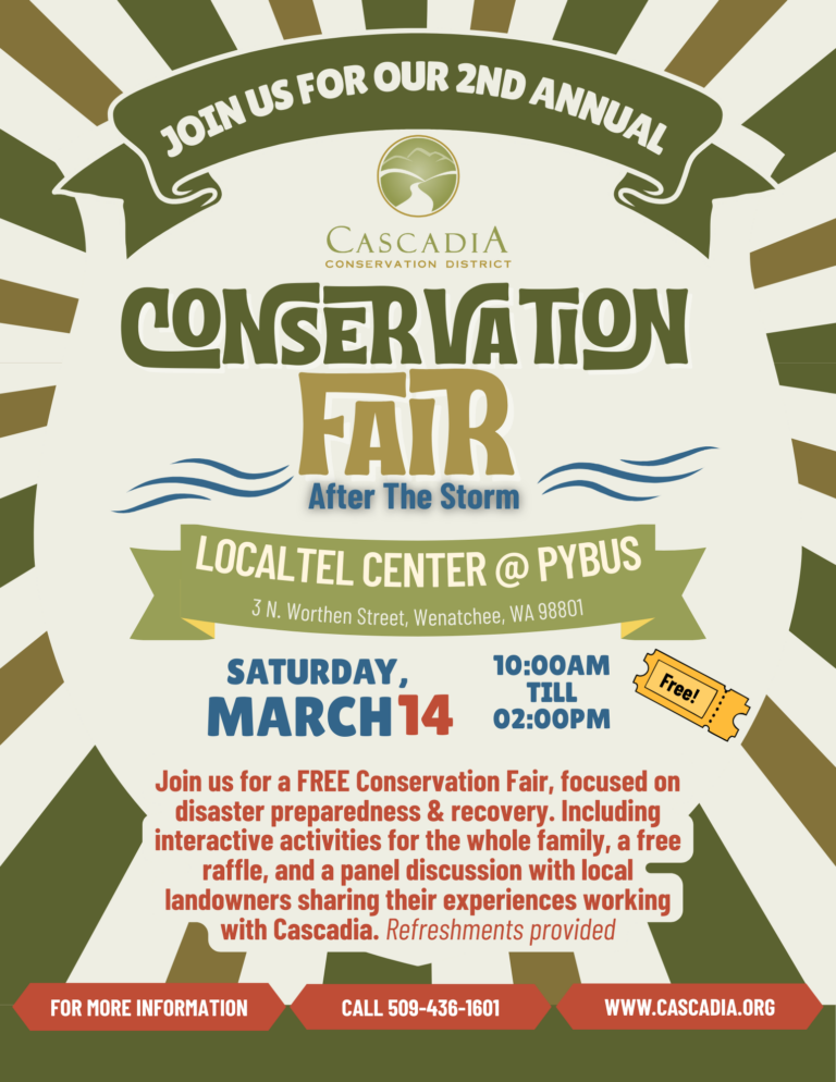 YOU ARE INVITED! Cascadia’s Conservation Fair – March 14! – Cascadia ...